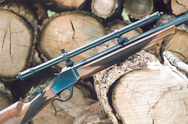 Vintage Style Wm. Malcolm Scope & .45-70 Winchester High Wall Prove To ...